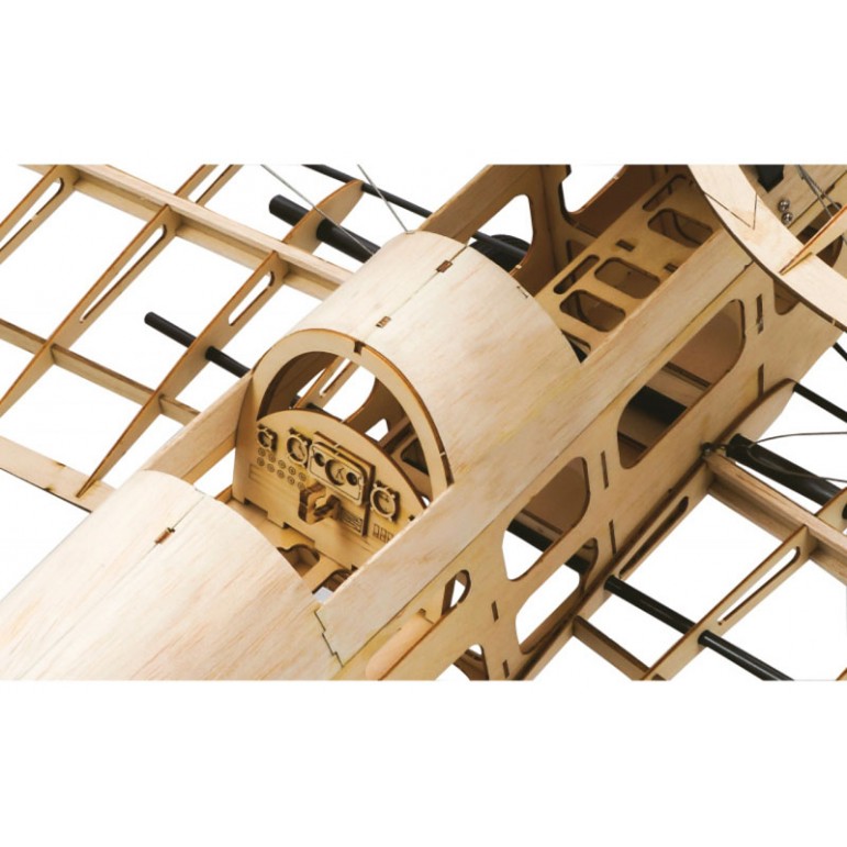 TIGER MOTH 1400mm Kit Bois Lasercut Jamara 006149