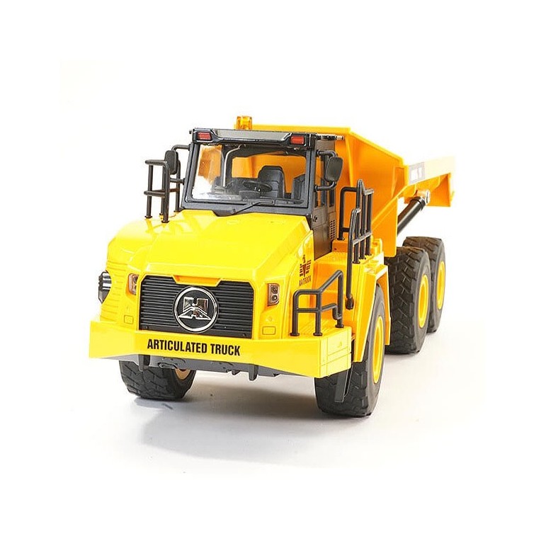 Camion Benne articulé RC Dump Truck 1/16 RTR Huina 1553
